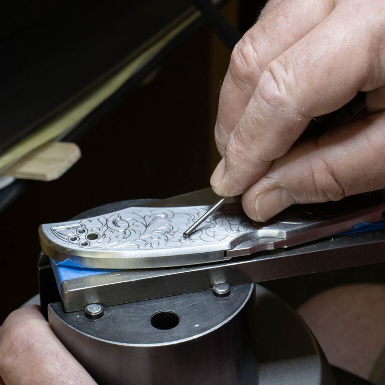 Knife Engraving & Inlay - GRS