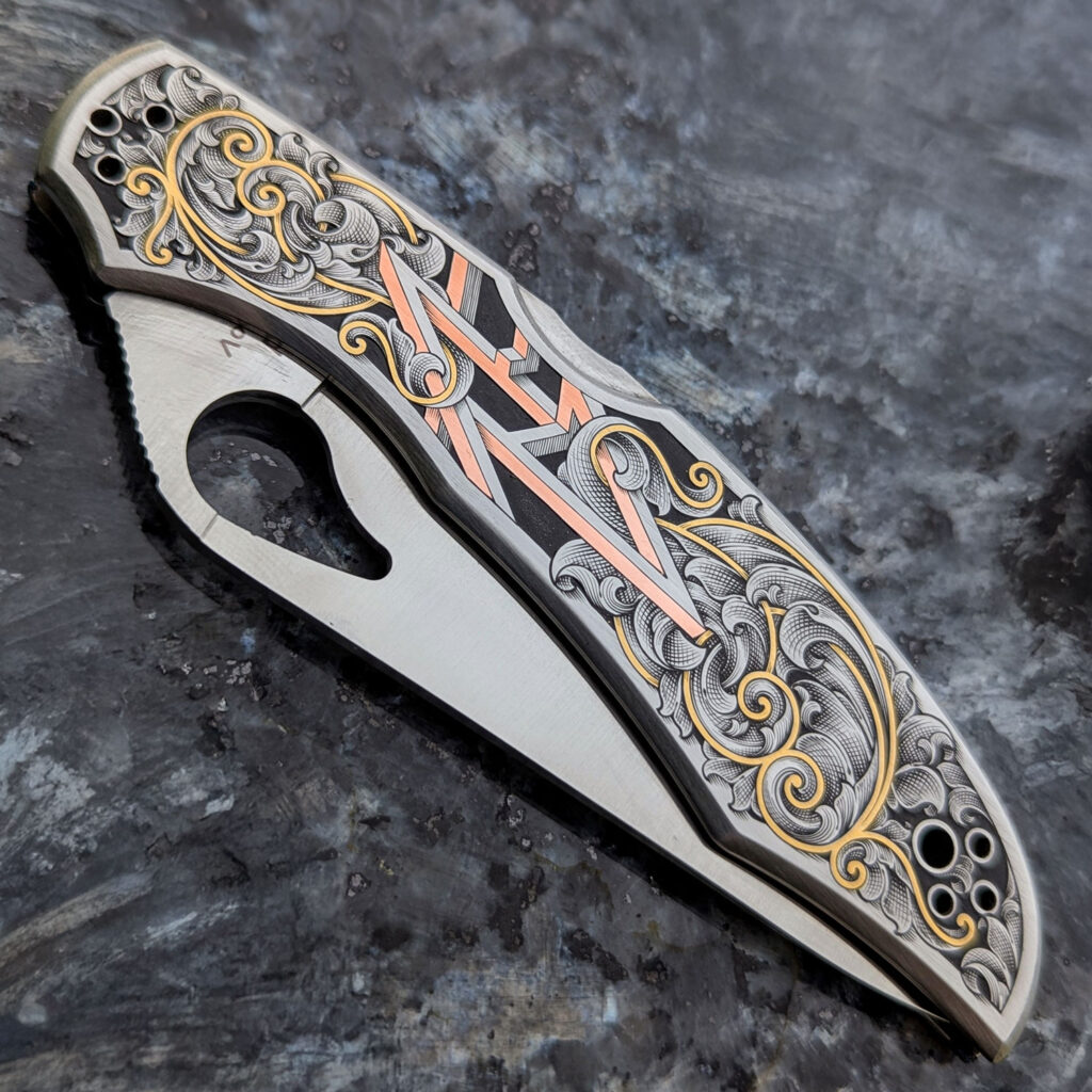 Knife Engraving & Inlay - GRS